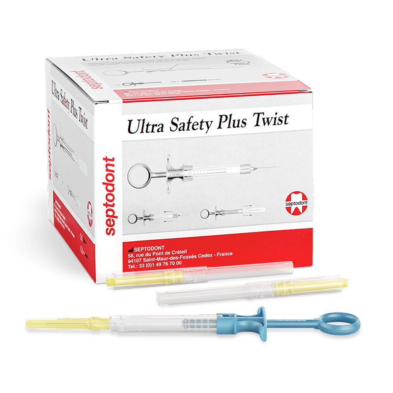 Ultra safety plus xl 30g 21mm blauw 50 st / zonder handvaten